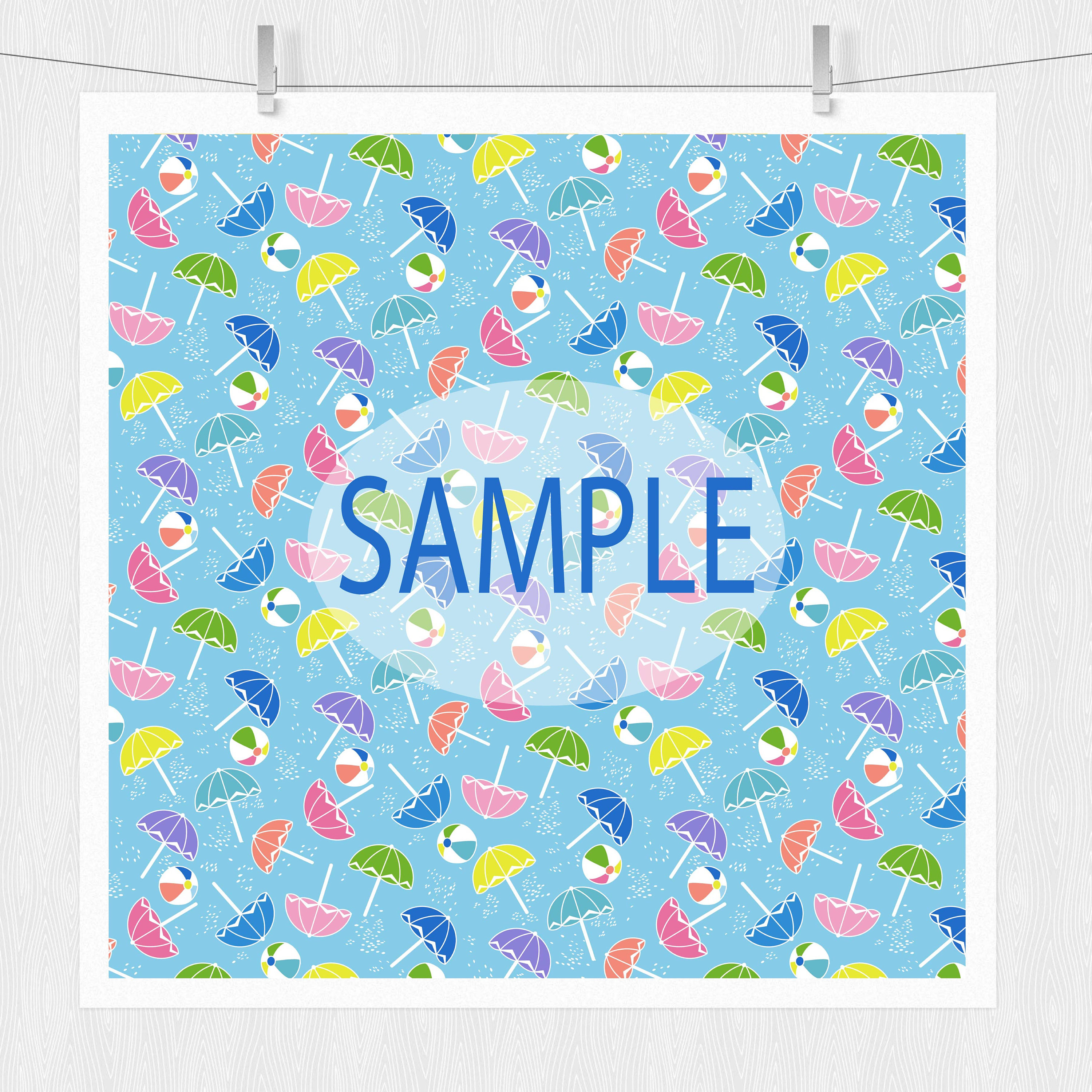 Summer Paper Pack Beach Digital Paper Summer Vacation - Etsy