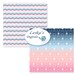 Digital Paper Pack Set Colorful Chevron Polkadots Quatrefoil Stripes ...