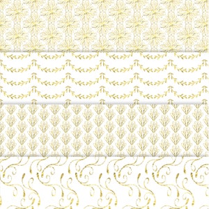 Glitter Gold Digital Paper: "glitter Gold" Scrapbook Paper Pack, Gold ...