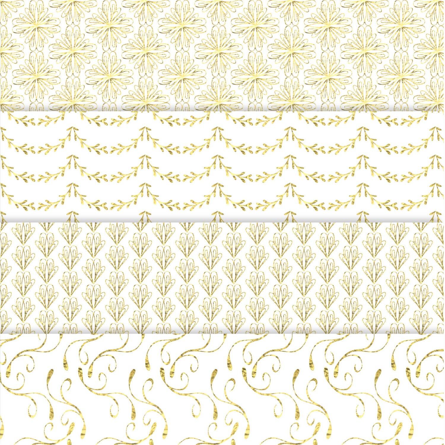 Glitter Gold Digital Paper: "glitter Gold" Scrapbook Paper Pack, Gold ...