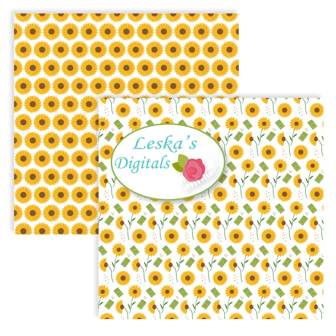 Spring Digital Paper: garden Scrapbook Paper | Etsy