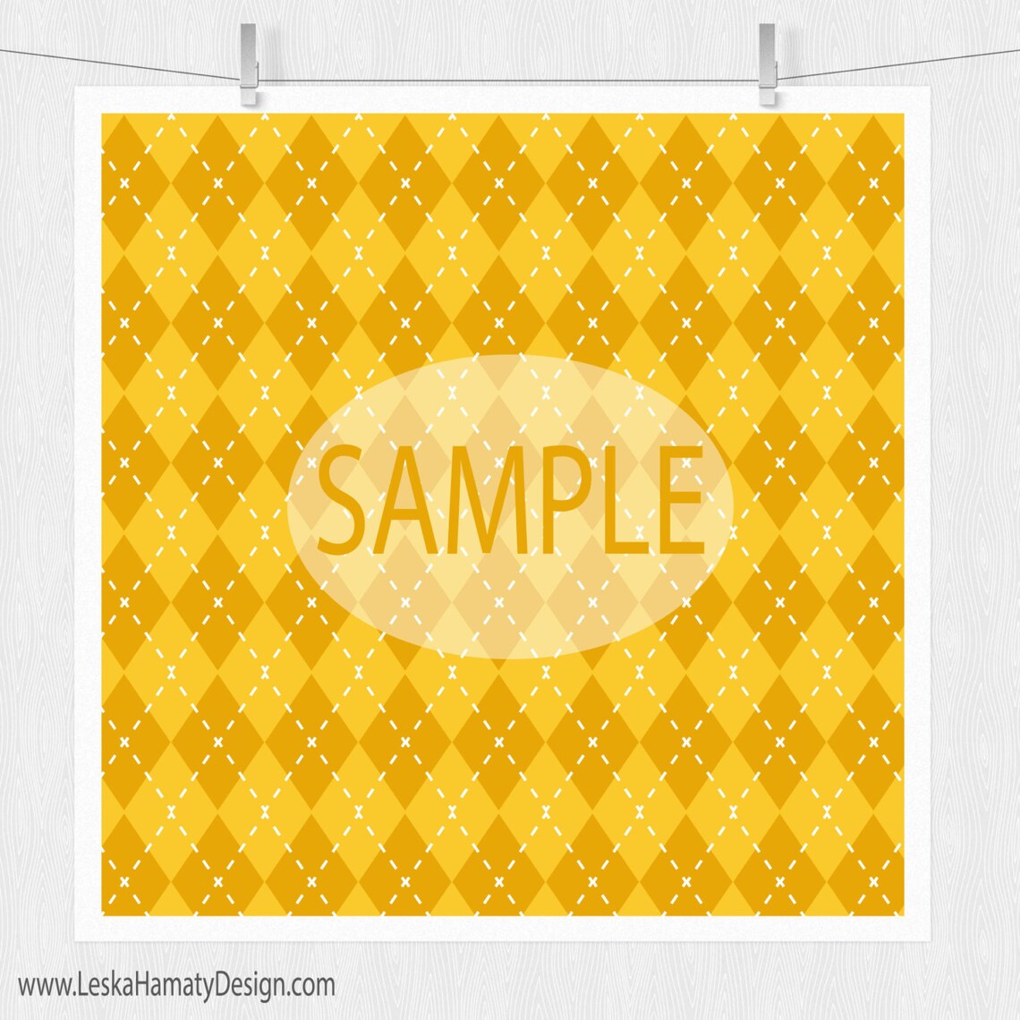 Colorful Argyle Paper, Argyle Digital Scrapbook Paper, Argyle Patterned ...