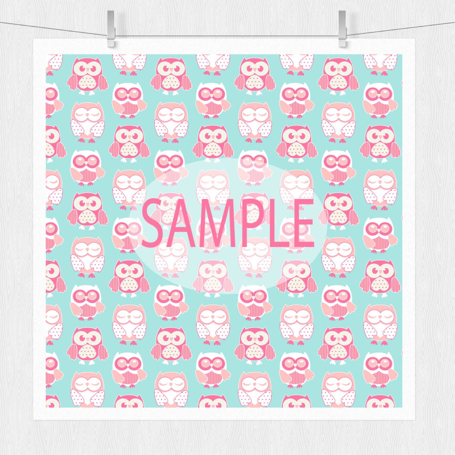 Pink Turquoise Digital Paper pink & Turquoise Pattern Backgrounds of ...