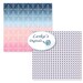 Digital Paper Pack Set Colorful Chevron Polkadots Quatrefoil Stripes ...