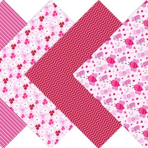 Valentine Digital, Valentine Papers, Love Bug Digital, Pink Valentine ...