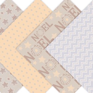 Rustic Christmas Digital Papers Noel Digital Papers Christmas Digital ...