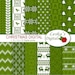 Scandinavian Digital Paper "christmas Patterns" Nordic Digital ...
