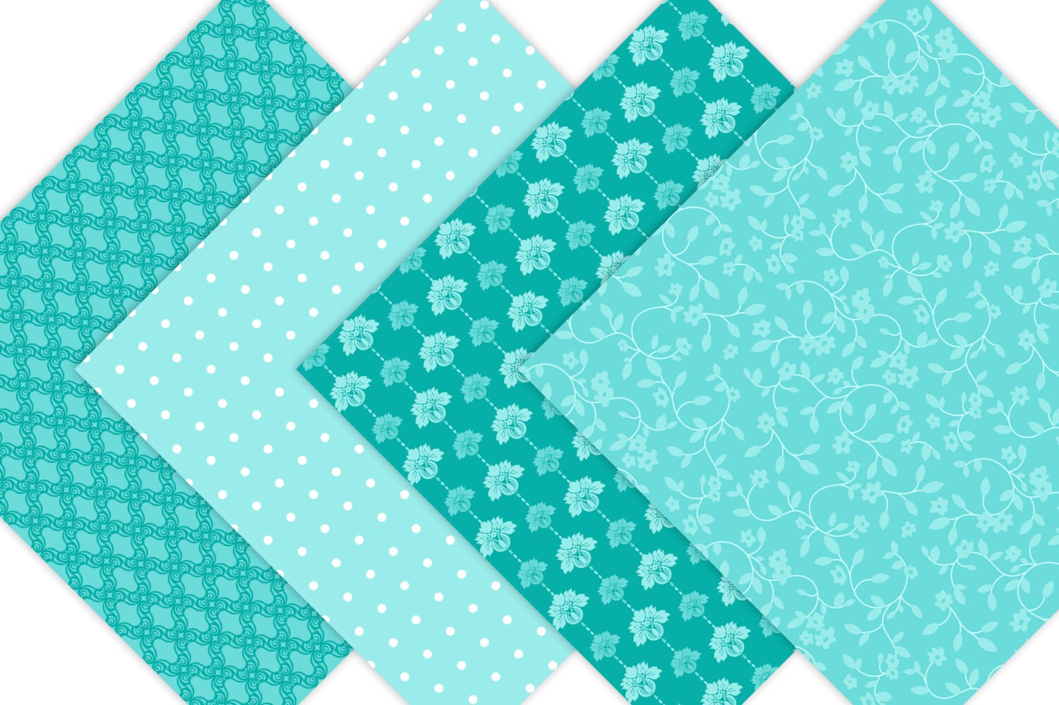 Wedding Digital Paper: "bridal Patterns" Wedding Digital Paper Patterns ...