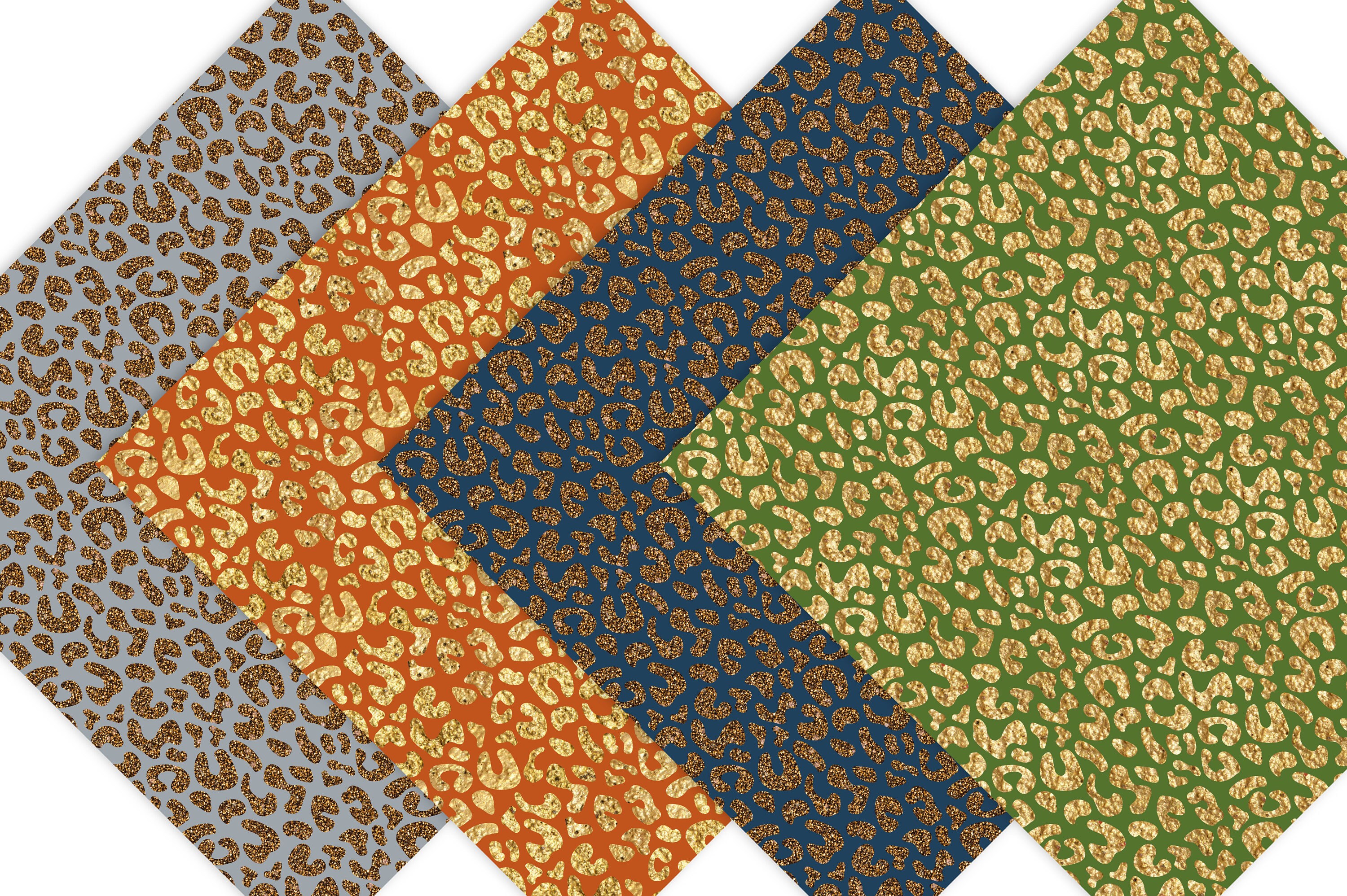 Cheetah Digital Paper, Cheetah Print, Gold Foil Cheetah, Leopard Print ...