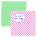 Digital Chevron Scrapbook Paper Pack - Polka Dots Chevron Paper Set ...