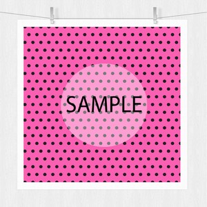 Hot Pink Black Digital Paper- Scrapbook Paper in Bohemian Style - Boho ...