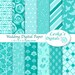 Wedding Digital Paper: "bridal Patterns" Wedding Digital Paper Patterns ...