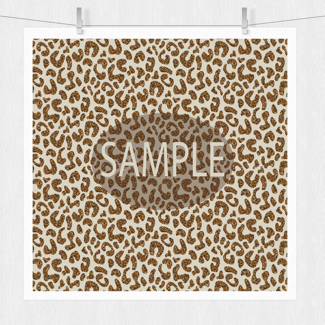 Cheetah Digital Paper Cheetah Print Gold Foil Cheetah - Etsy