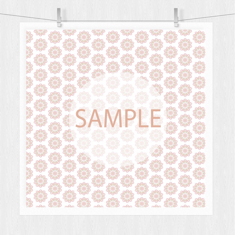 Scrapbook Digital Paper - BOHO Backgrounds in Soft Pink and Beige ...