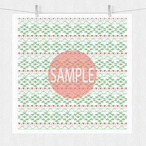 Tribal Aztec Digital Paper: "tribal Digital Paper Pack" Aztec Tribal ...