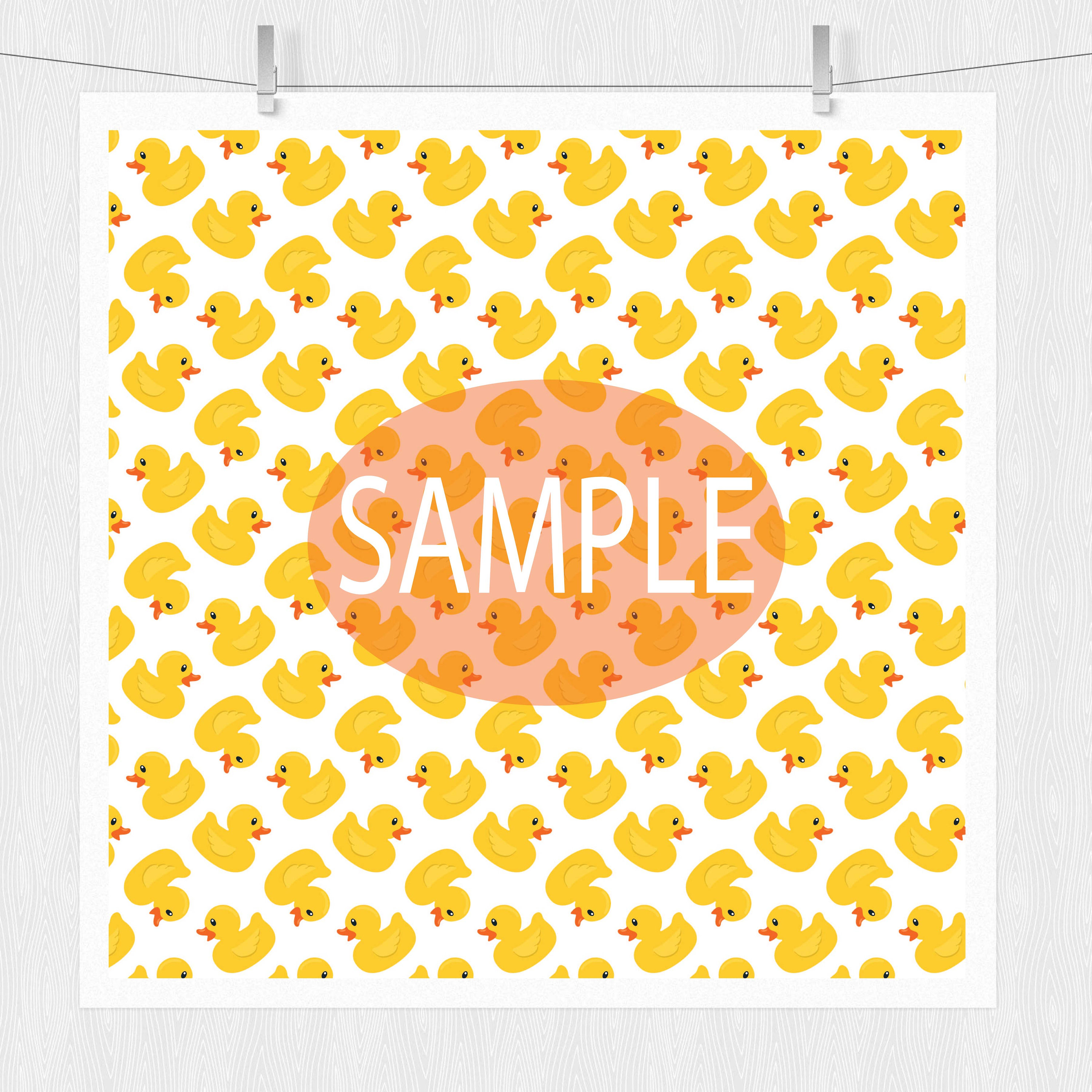 Rubber Duck Digital Paper Rubber Ducky Scrapbook Paper Duck | Etsy