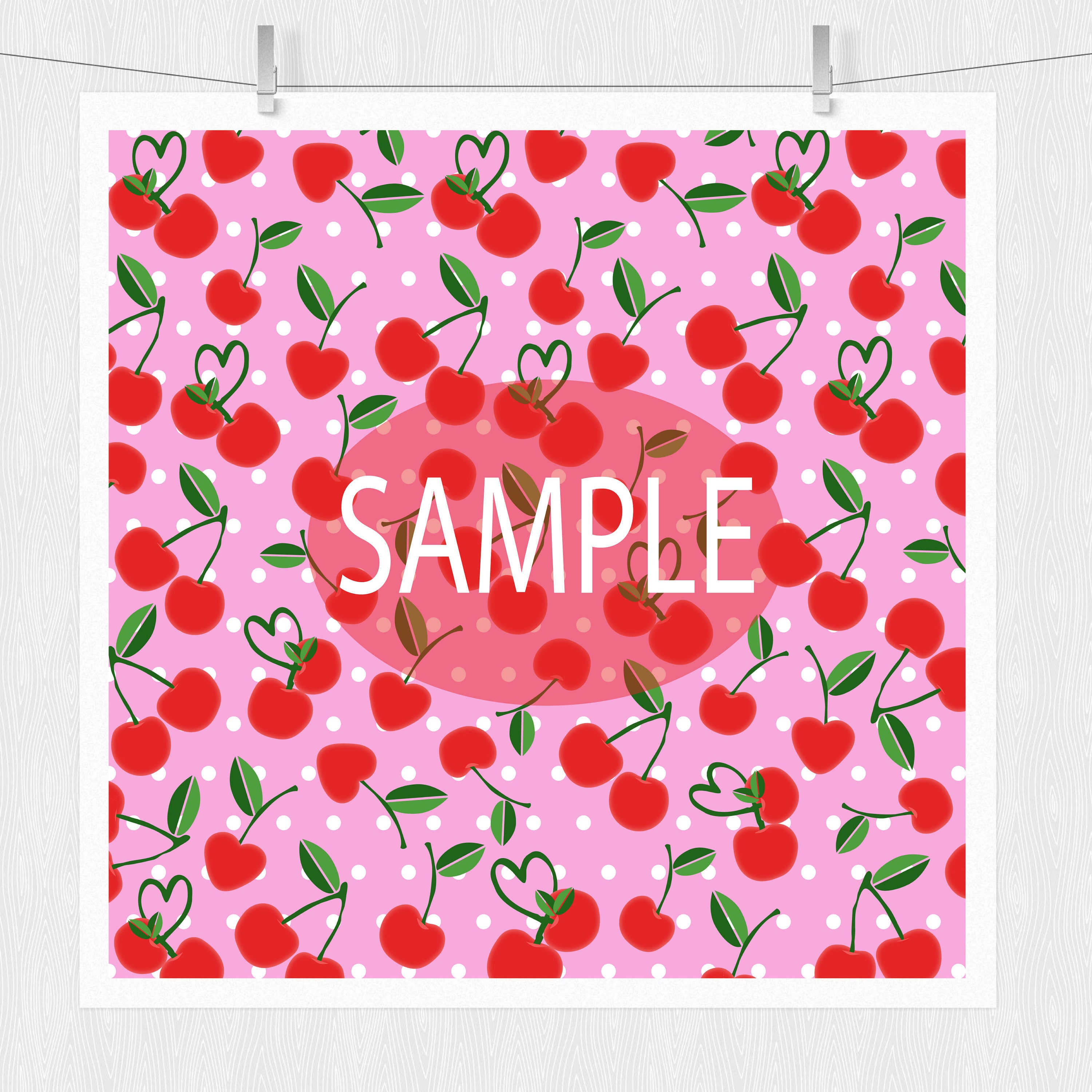 Cherry Digital Paper: cherry SCRAPBOOK Paper Paper - Etsy