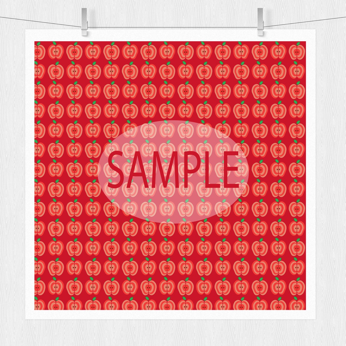 Apple Digital Paper Apple Backgrounds Apple Themed Papers | Etsy