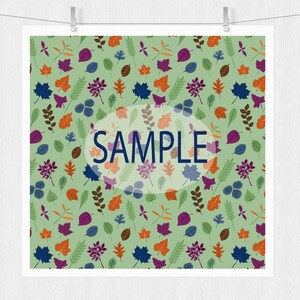 Fall Scrapbooking Paper, "fall DIGITAL Paper" Digital Scrapbook Paper ...