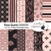 Elegant Digital Paper for Weddings and Black Tie Events: "black and ...