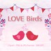 Love Birds Clipart, Valentine Clip Art, Flower Clip Art Images ...