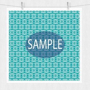 Damask Digital Paper "lime & NAVY Blue" Digital Scrapbook Paper, Damask ...