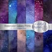 Galaxy Digital Paper watercolor Texture Watercolor - Etsy