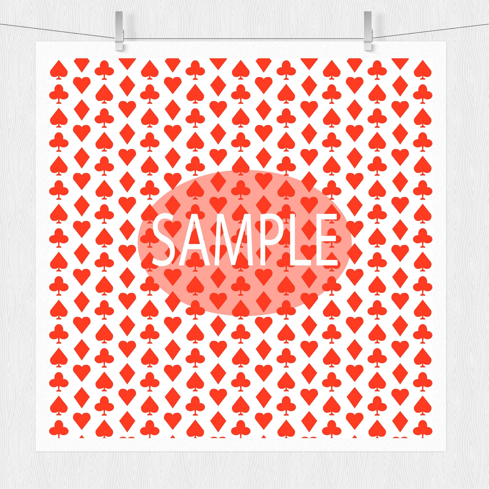 Casino Digital Scrapbook Paper Poker Party Digital Paper - Etsy