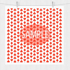 Casino Digital Scrapbook Paper, Poker Party Digital Paper Pack, Poker ...