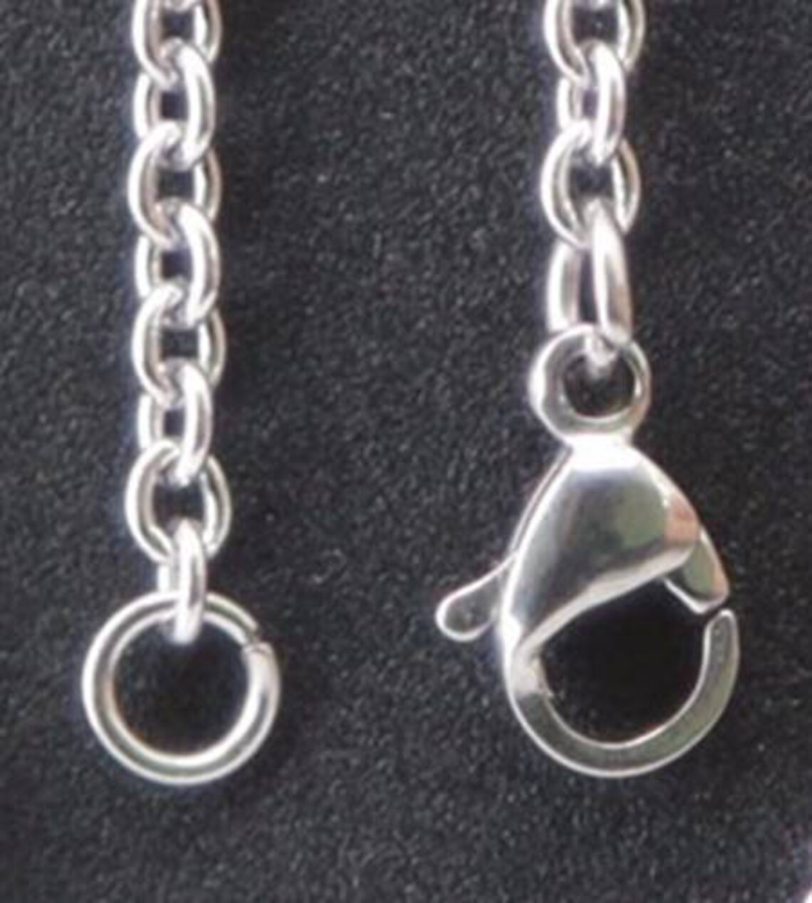 20" (1.5mm) Stainless Steel Finished Necklace Chain (single/bulk ...