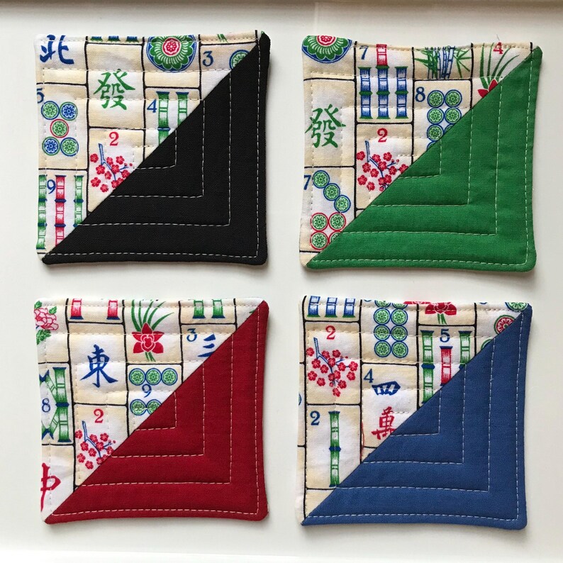 Mahjong Coasters, Jewish Grandma Gift, Present for Mahj Lover, - Etsy