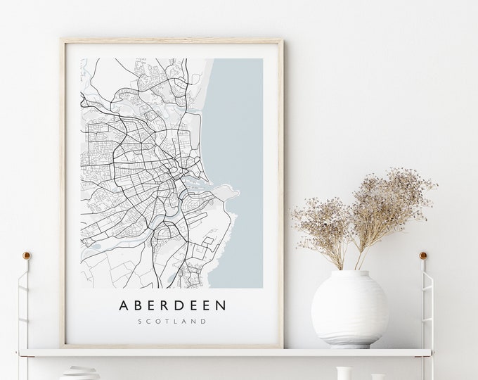 Modern City Maps by Maparoo on Etsy