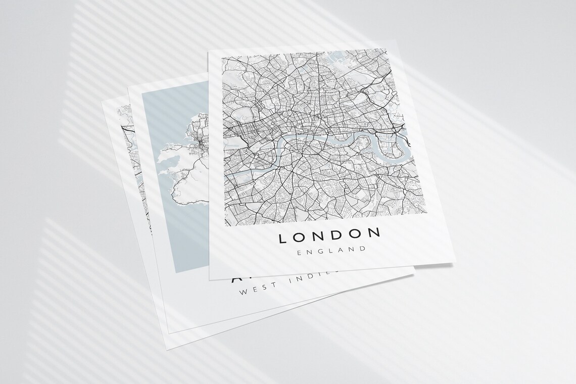 WIMBLEDON London Map Print Wimbledon Map All England | Etsy UK