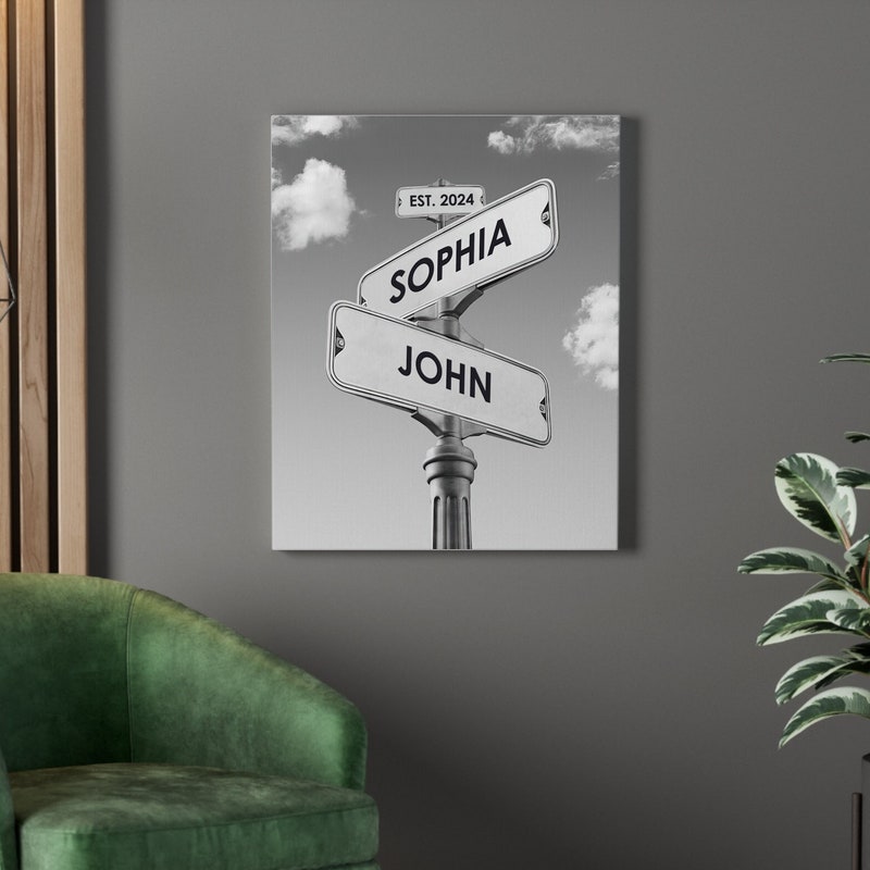 Wedding Street Sign - Etsy