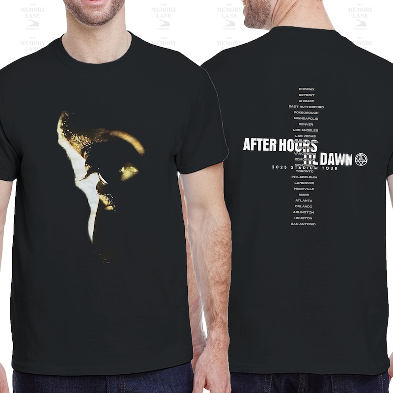 After Hours Til Dawn Tour 2025 Merch - Etsy