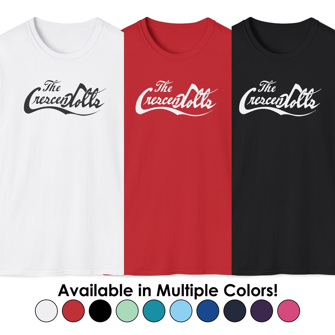 The Crescendolls Logo Shirt Coca Cola Tee Shirt Daft Punk T-shirt ...