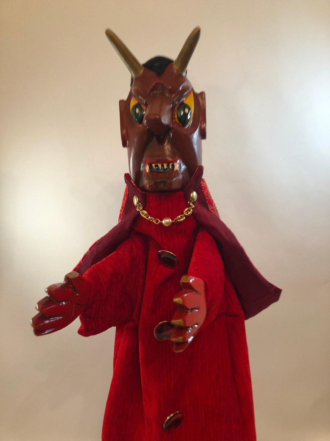 Devil Puppet | Etsy