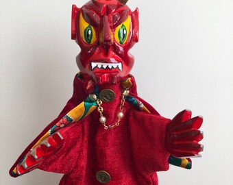 Devil Hand Puppet - Etsy
