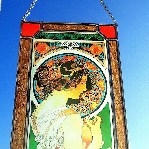 Mucha Tiles - Etsy