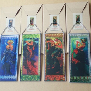 8x Alphonse Mucha - the Morning Star: the Moon, the Pole Star and the ...