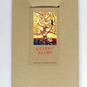 Gustav Klimt - Tree of Life, Stained Glass and Print on Canvas. (canvas ...