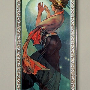 8x Alphonse Mucha - the Morning Star: the Moon, the Pole Star and the ...
