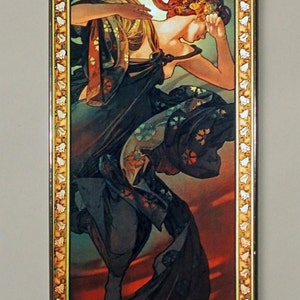 8x Alphonse Mucha - the Morning Star: the Moon, the Pole Star and the ...
