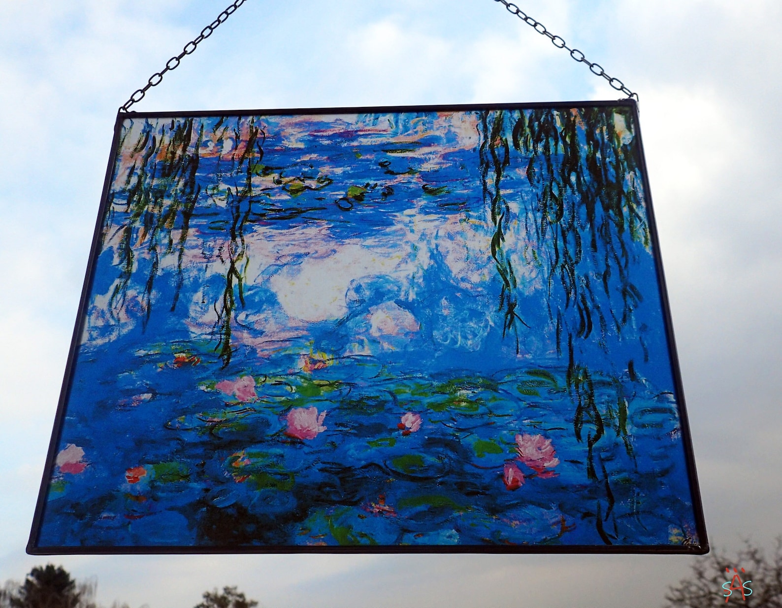 Claude Monet Water Lilies Nymphéas Stained Glass and - Etsy