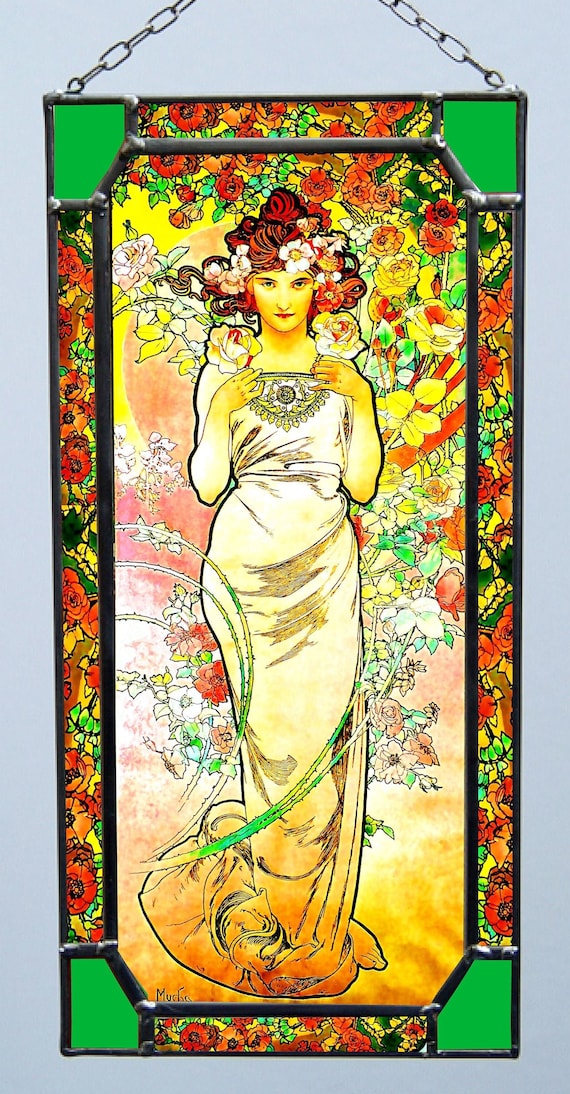 Alphonse Mucha Rose