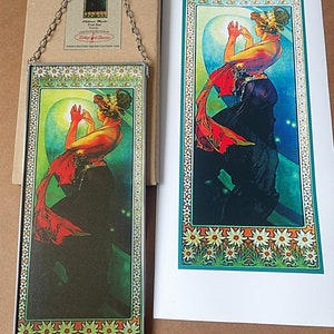 8x Alphonse Mucha - the Morning Star: the Moon, the Pole Star and the ...