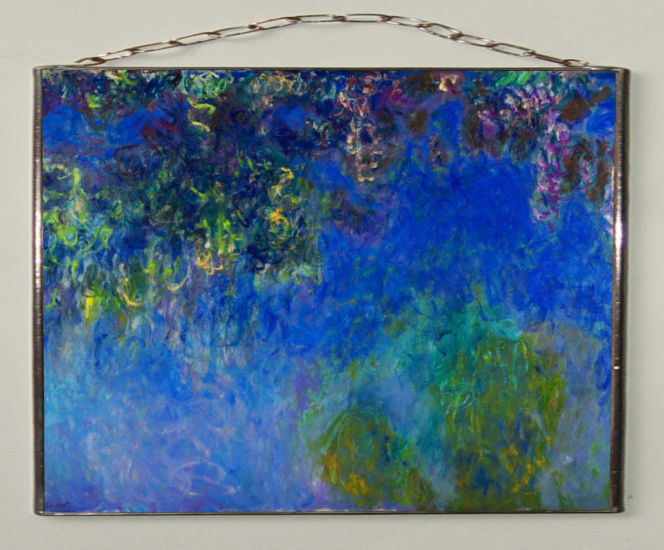 Claude Monet Wisteria 1925 Stained glass | Etsy