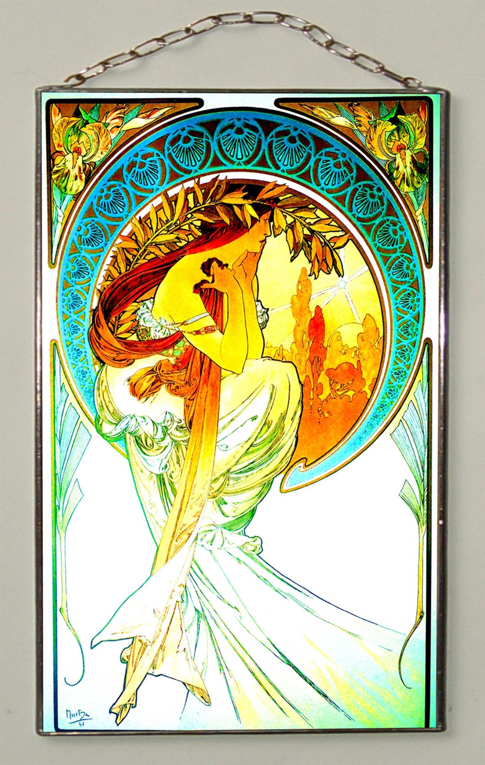 Alphonse Mucha the Arts: Poetry Stained Glass and Printing - Etsy