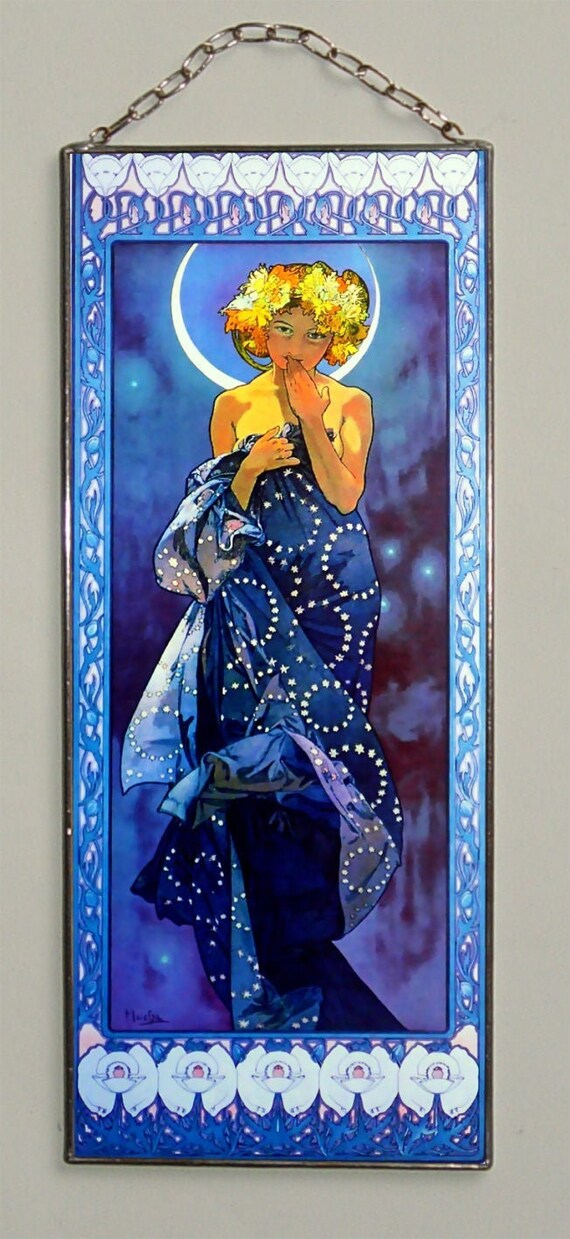 Alphonse Mucha Moon And Stars Series
