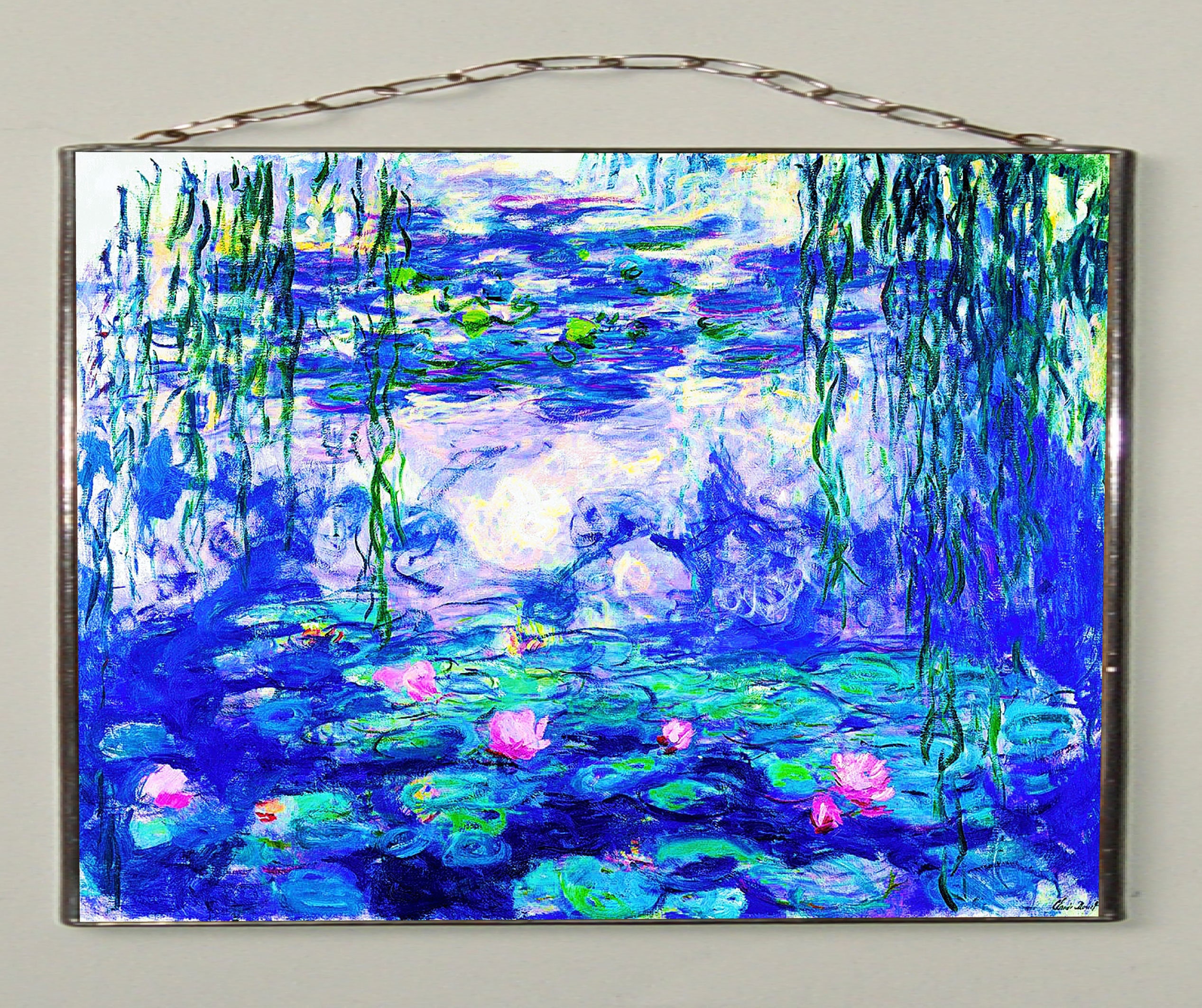 Claude Monet Water Lilies Nymphéas Stained Glass and - Etsy
